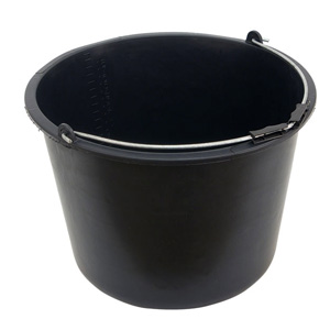 Vödör műanyag fekete 20 l