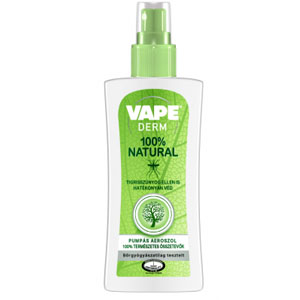 VAPE Derm Natural 100% pumpás 100ml